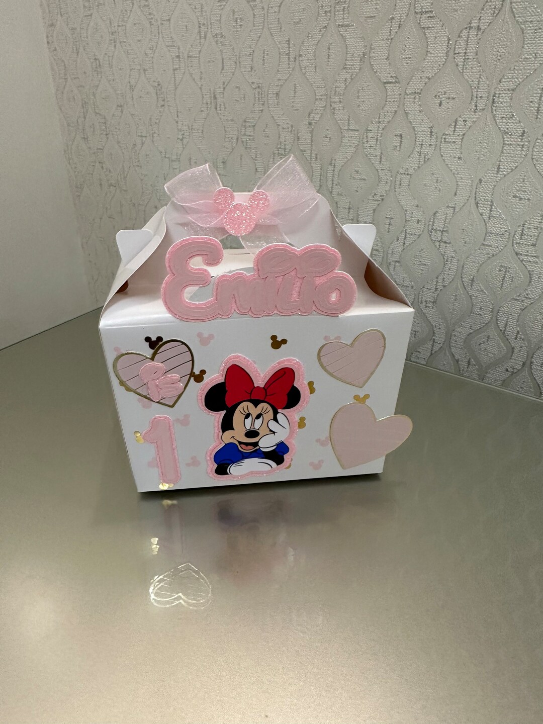 Minnie Mouse Themed Party/food Boxes Childrens Party Box Kids ...