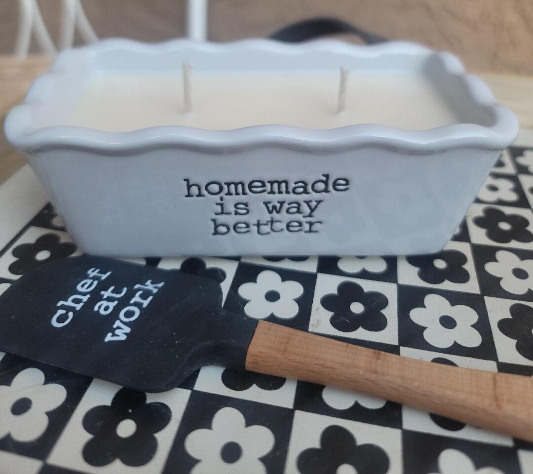 Bakery Candles, Scented Candles, Encased in a Ceramic Mini Loaf ...