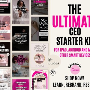 The Ultimate CEO Starter Kit Done for You Digital Products PLR Private Label Rights MRR Master ...