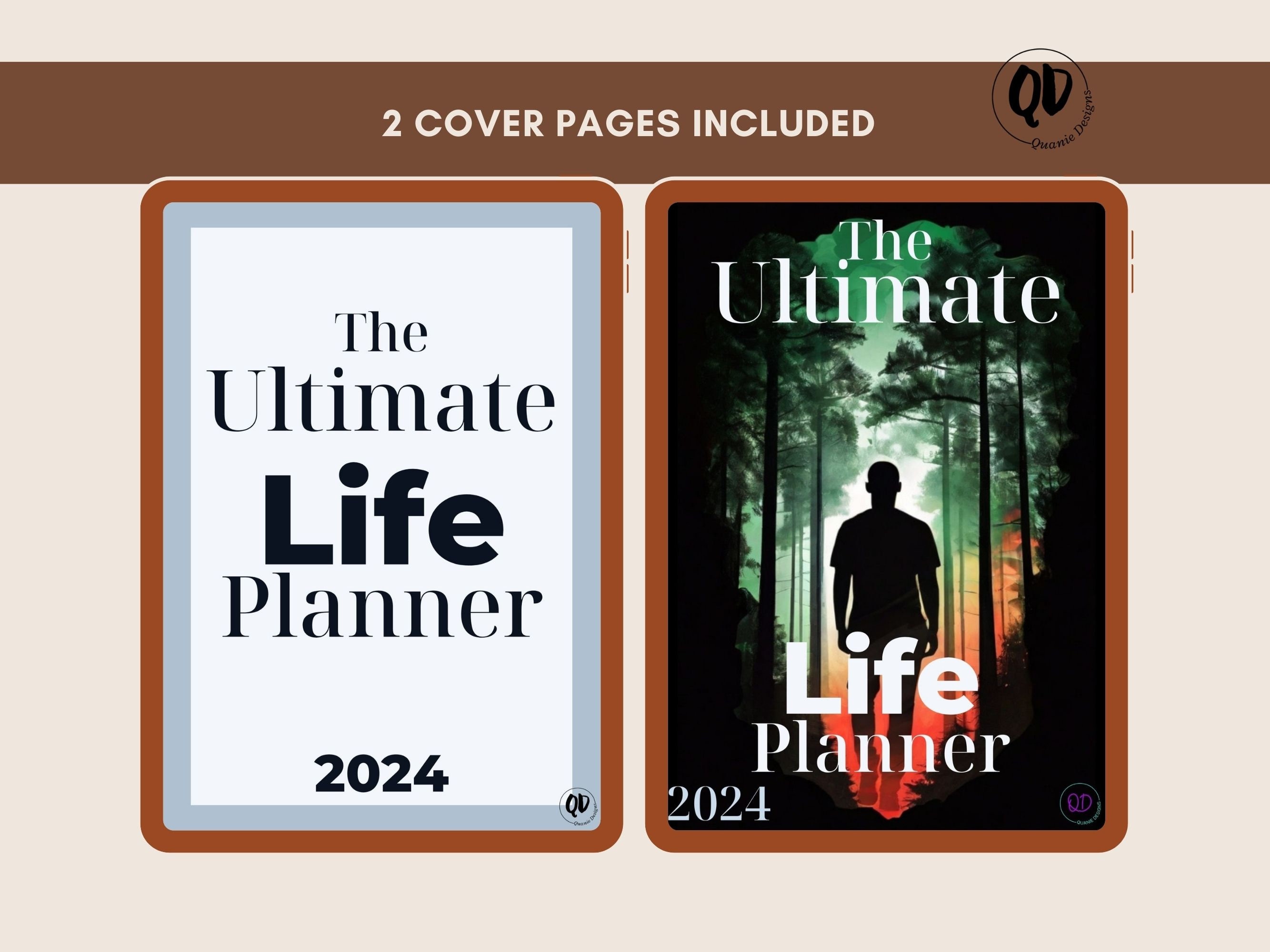 The Ultimate Mens 2024 Life Planner Printable and Digital PDF, All in ...