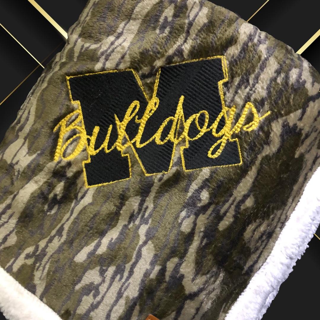 Custom School Spirt Throw Blanket - Etsy
