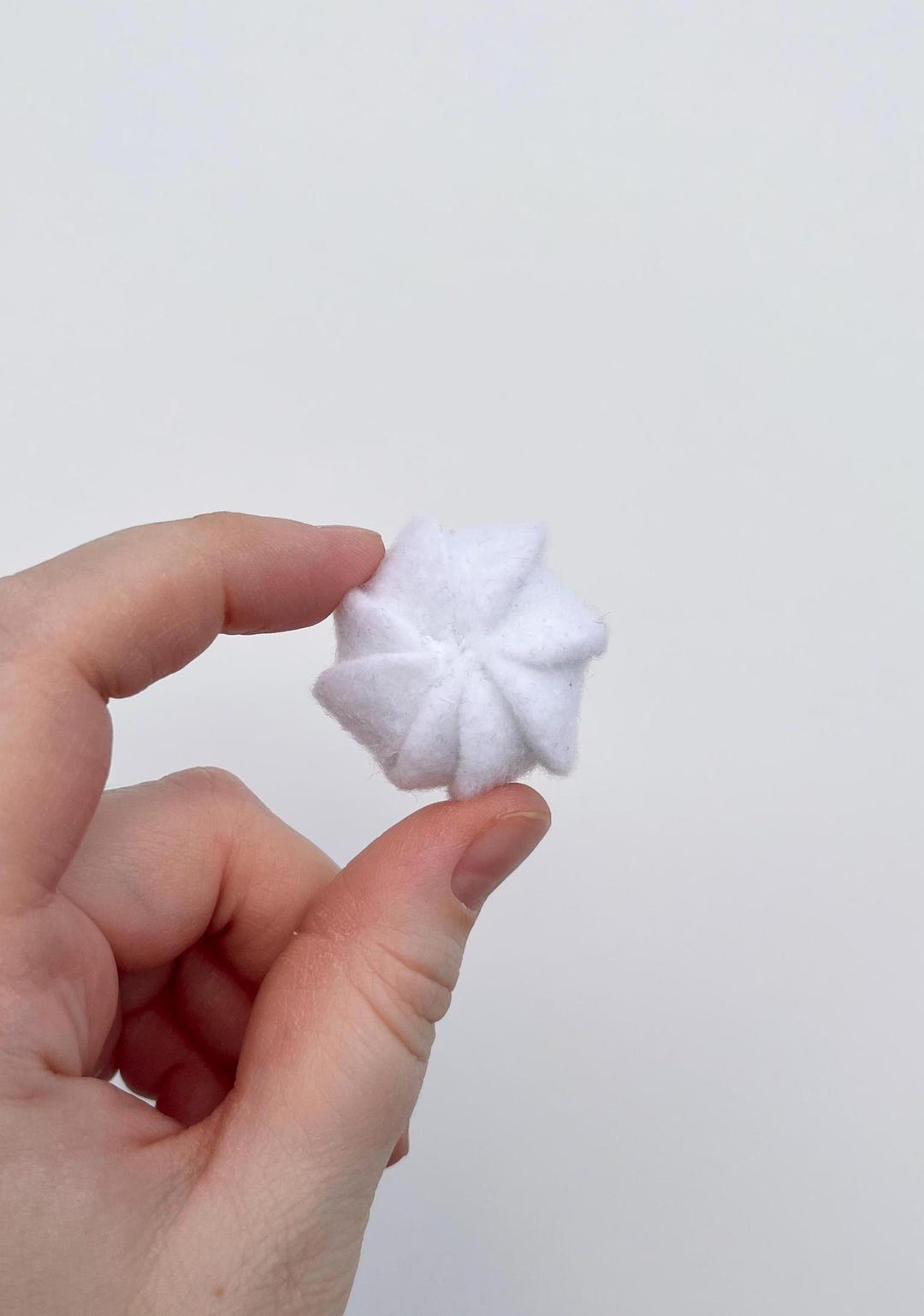 Felt Whipped Cream Dollop, Felt Play Food, Pretend Play, Imaginative ...