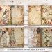 Ephemeral Treasures Junk Journal Kit: Vintage Collage Printable Pages ...