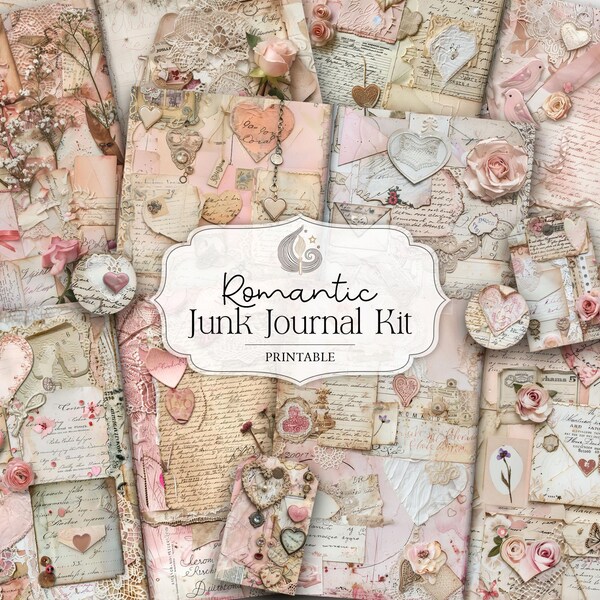 Romantic Journal - Etsy