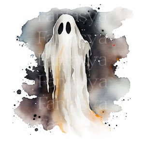 Ghost Clipart Halloween Clipart Jpgs Collage Images Digital ...