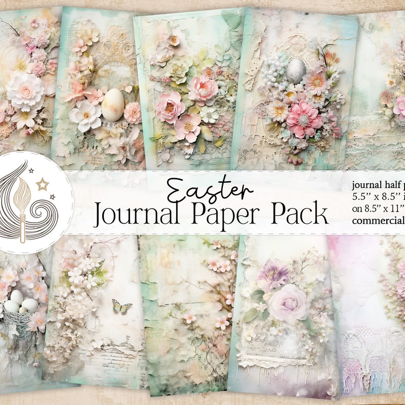 Easter Scrapbook Pages - Etsy