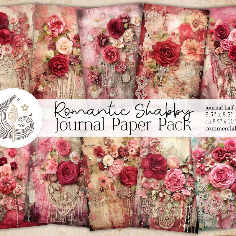 Romantic Journal - Etsy