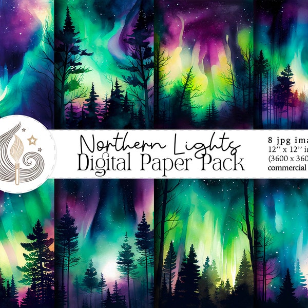 Aurora Borealis - Etsy