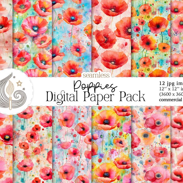 Paper Poppies - Etsy