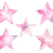 Watercolor Stars Clipart | Digital Download | Hand Painted Stars Png ...