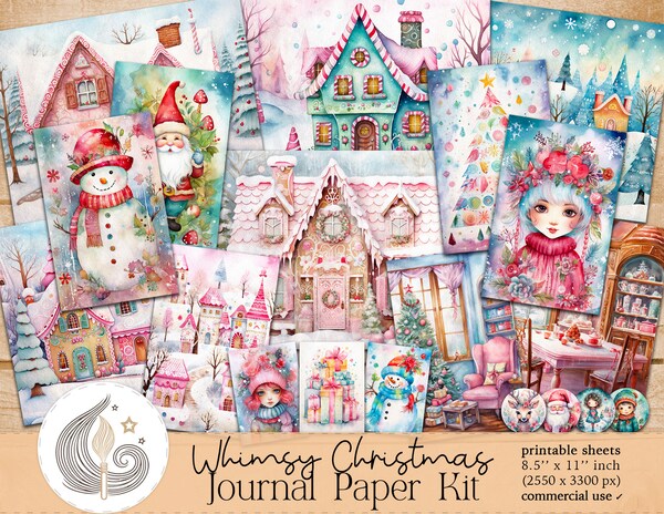 Highland Winter Pack. Scottish Inspired Winter Themed Papers - Etsy Canada