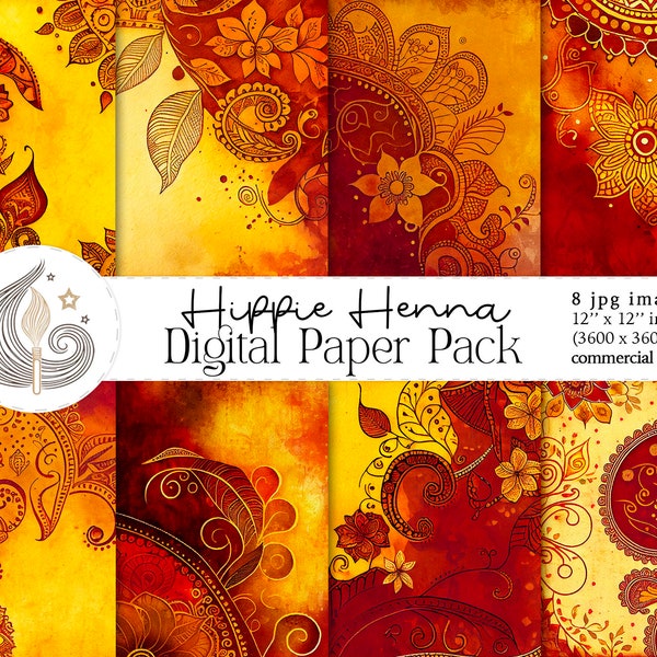 Henna Patterns - Etsy