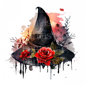 Witch Hat Clipart | Jpgs | Collage Images | Scrapbook Images | Paper ...