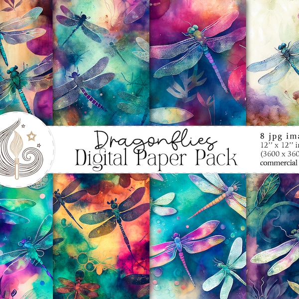 Dragonfly Paper - Etsy