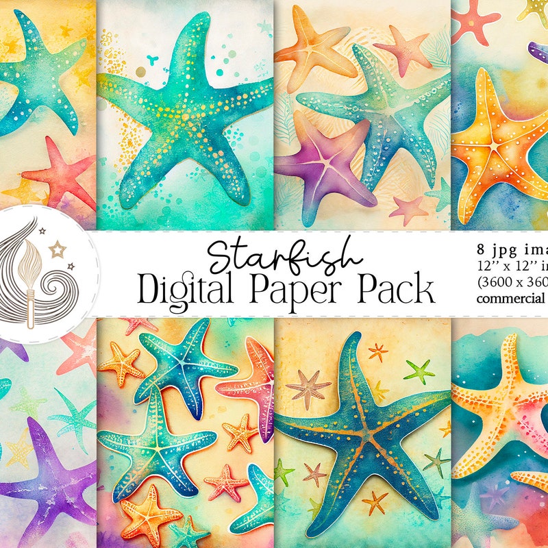 Starfish Stencil - Etsy