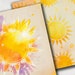 Sun Digital Paper Pack: Watercolor Sunshine Backgrounds in Warm Summer ...