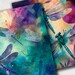 Dragonfly Digital Paper | Watercolor Dragonflies | Commercial Use ...