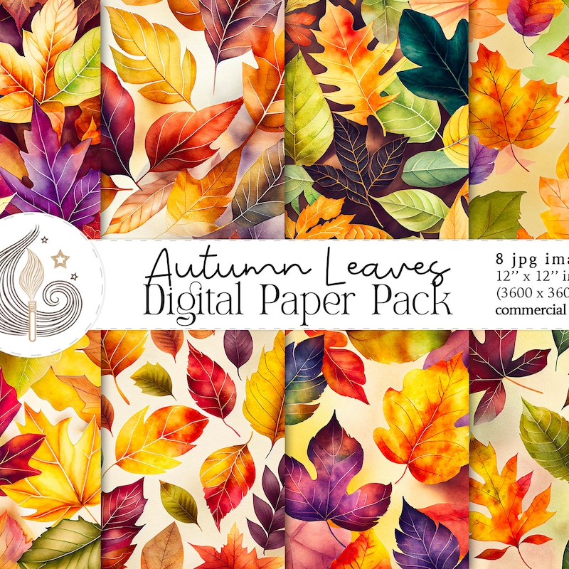 Autumn Digital - Etsy