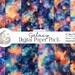 Watercolor Feathers Boho Digital Paper Pack Scrapbooking Paper Digital ...