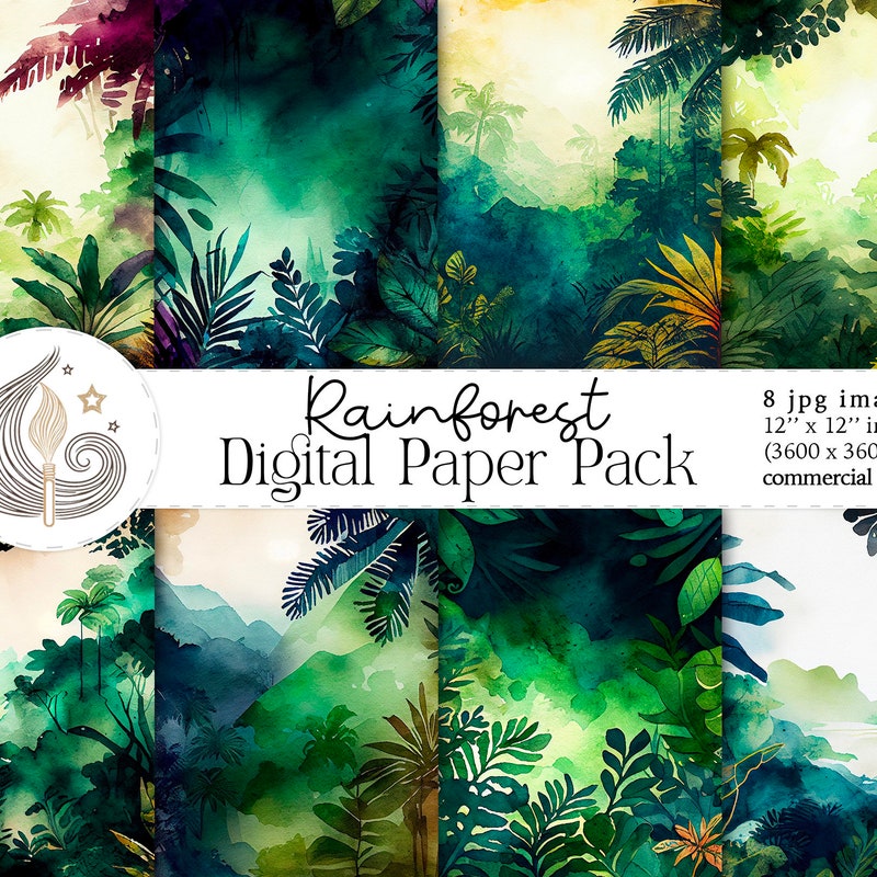 Tropical Rainforest - Etsy