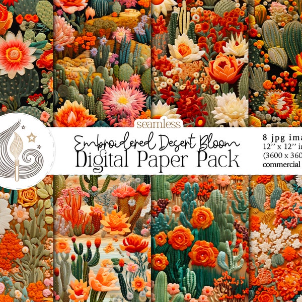 Southwestern Digital Paper - Etsy
