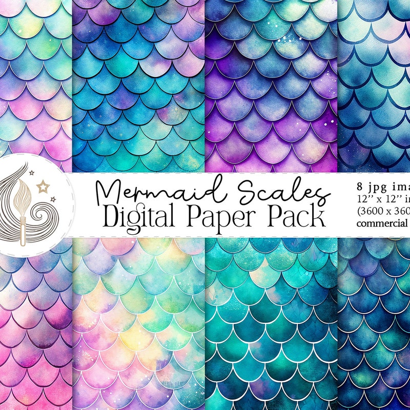 Mermaid Scales - Etsy