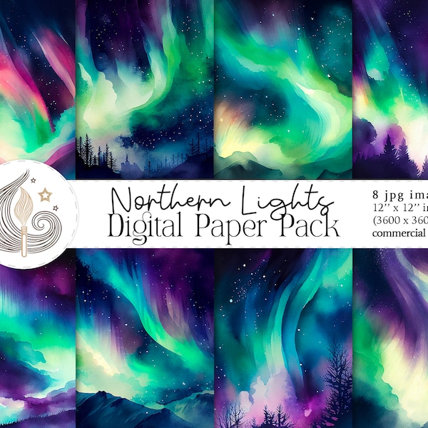 Aurora Borealis - Etsy