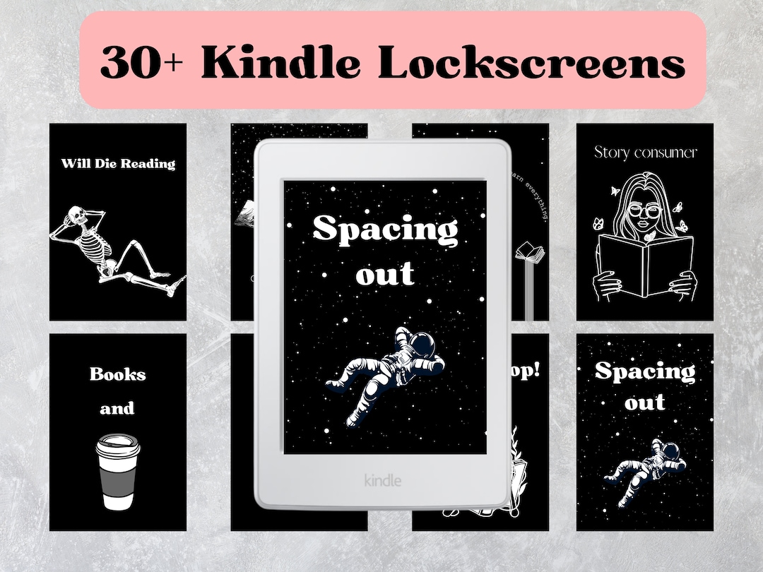 30 Kindle Lockscreens, Paperwhite Lock Screen, Kindle Screen Saver ...