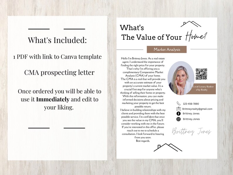 Real Estate Marketing Free CMA, Realtor Prospecting Offer CMA, New ...