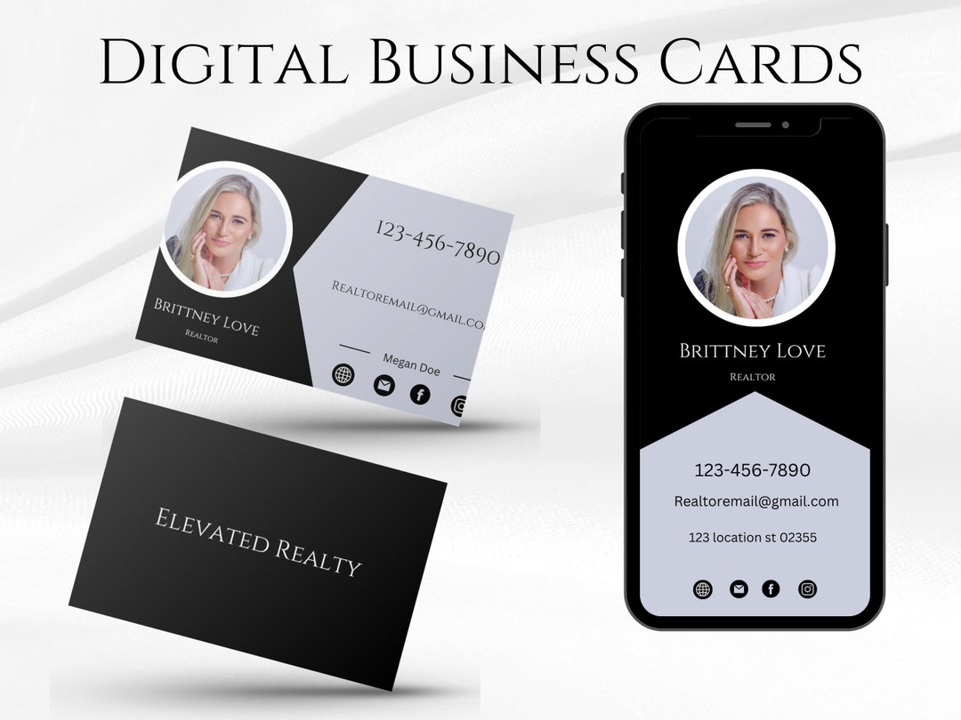 Realtor Textable Digital Business Card, Text Message Marketing, Real ...