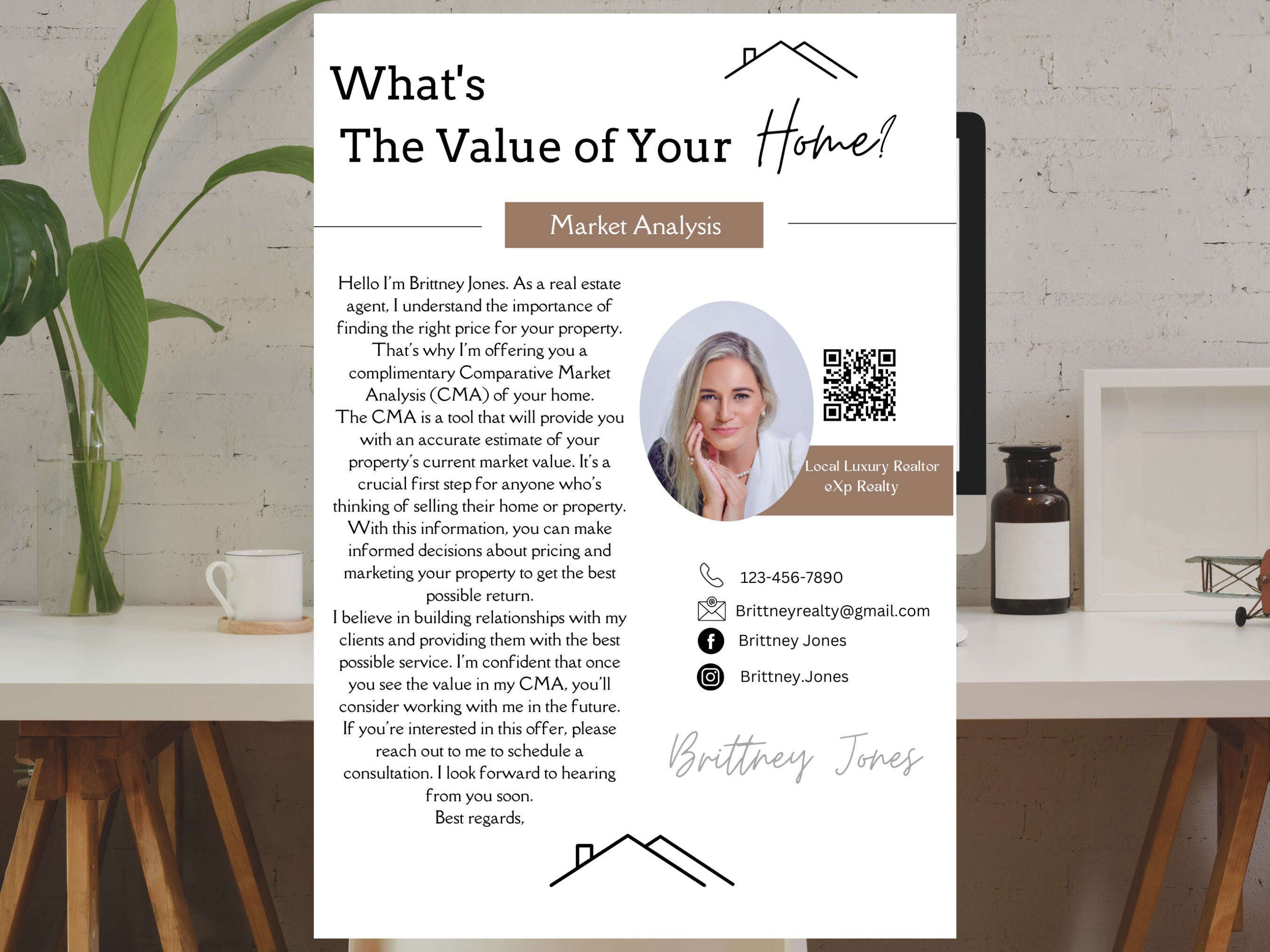 Real Estate Marketing Free CMA, Realtor Prospecting Offer CMA, New ...