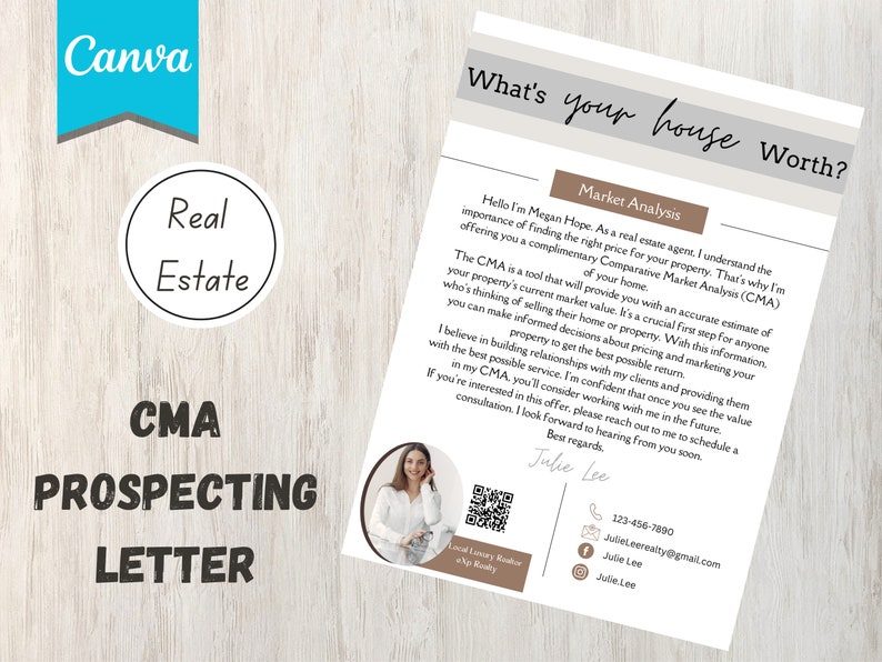 Real Estate Marketing Free CMA, Realtor Prospecting Offer CMA, New ...