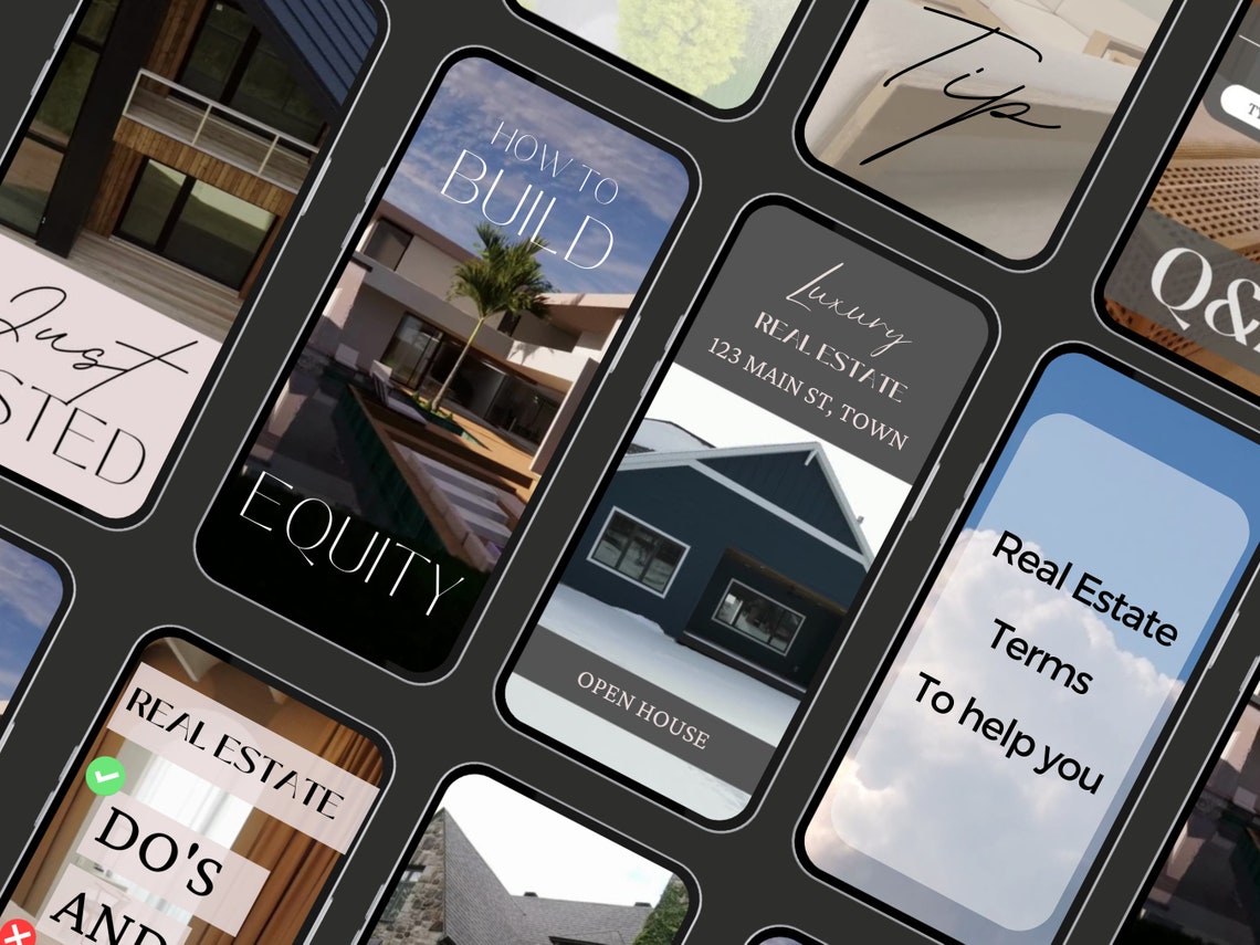 Real Estate Reels Videos, Realtor Social Media, Realtor Tiktok Posts ...