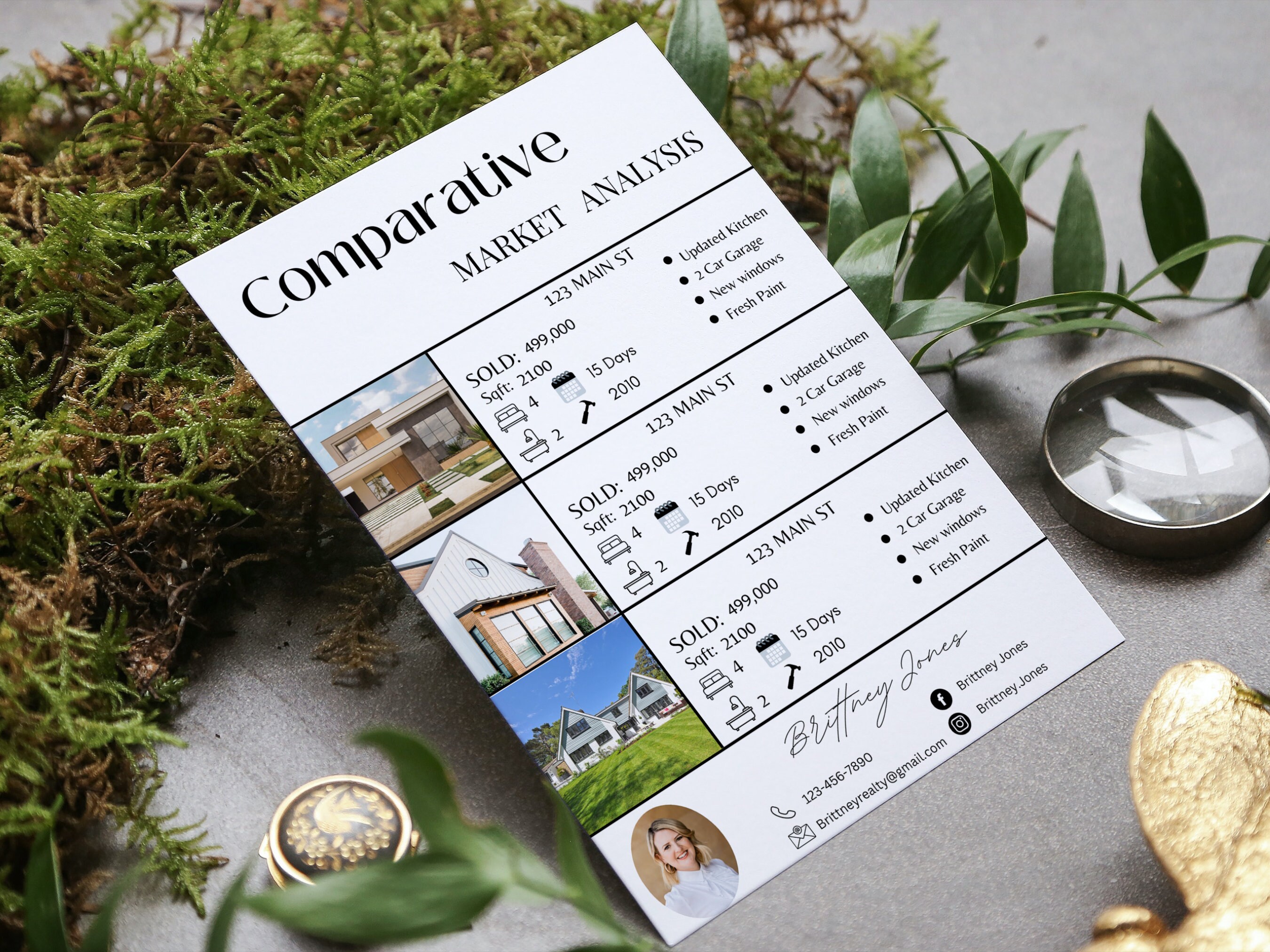 Real Estate Marketing Letter Offer Realtor Prospecting CMA - Etsy