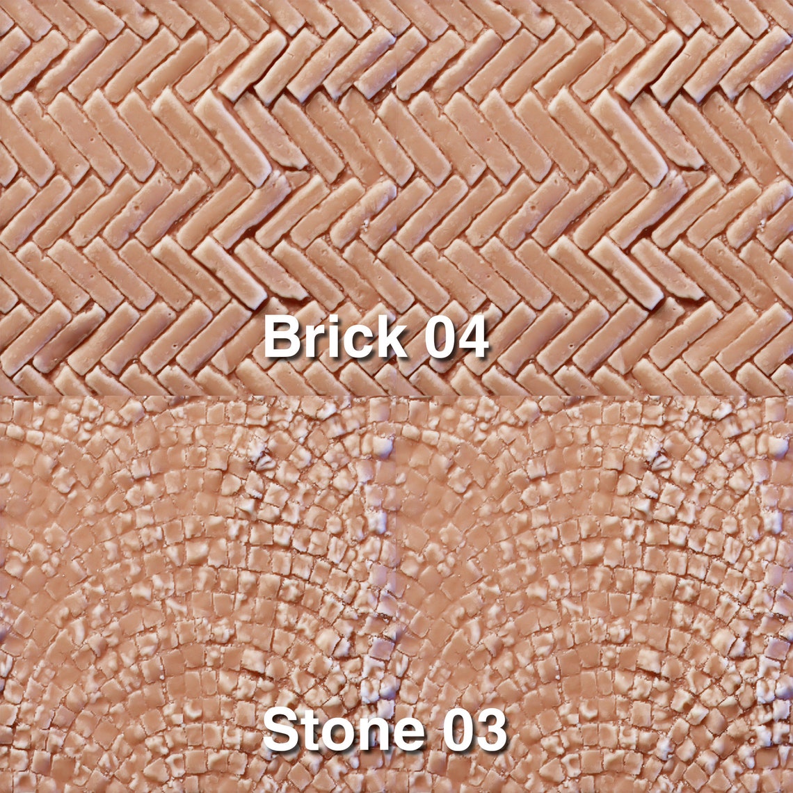 Texture Rollers for Terrain Making (28-32 Mm. Scale ), Clay and XPS ...