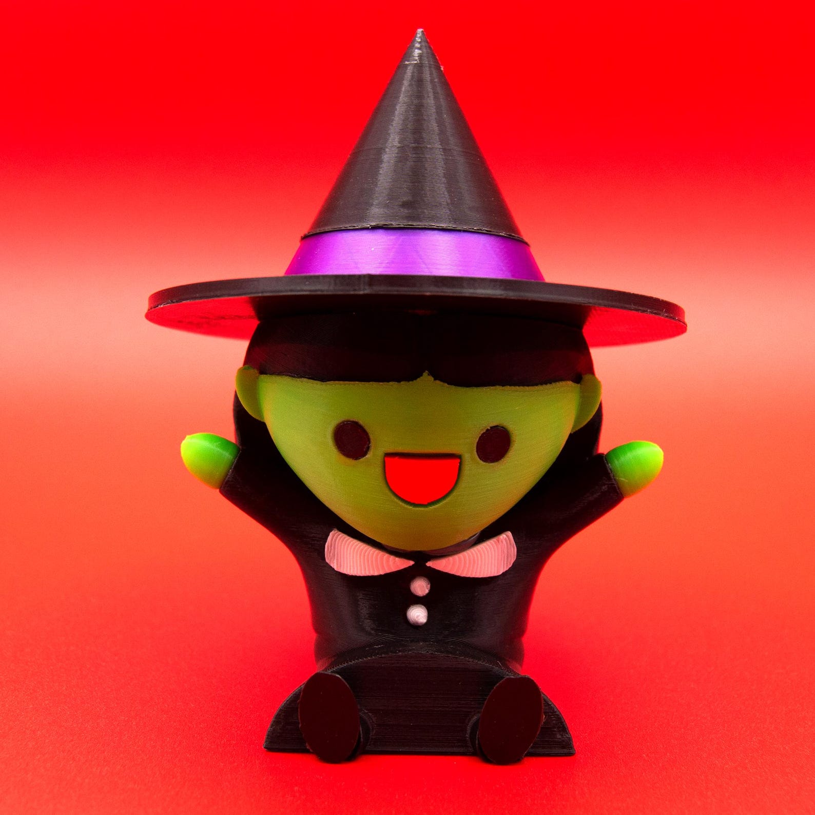 Cute Halloween Monsters: Witch - Kawaii Figures - Etsy