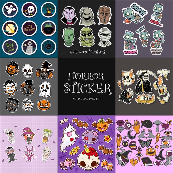 Gothic Horror Svg - Etsy