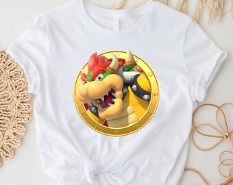Super Mario Bowser Shirt, Bowser Shirt, Nintento World Shirt, Super ...