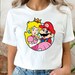 Super Mario and Princess Peach Shirt, Super Mario Nintentoworld Shirt ...