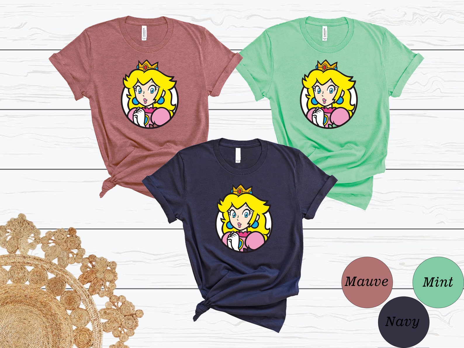 Princess Peach Shirt Princess Peach Nintento World Shirt - Etsy