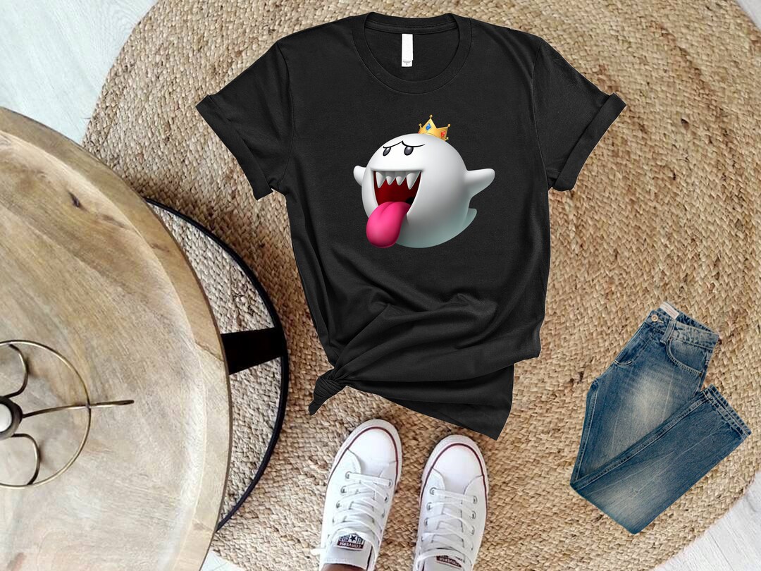 King Boo Shirt, Super Mario Boo Shirt, Super Mario Bros Shirt, Super ...