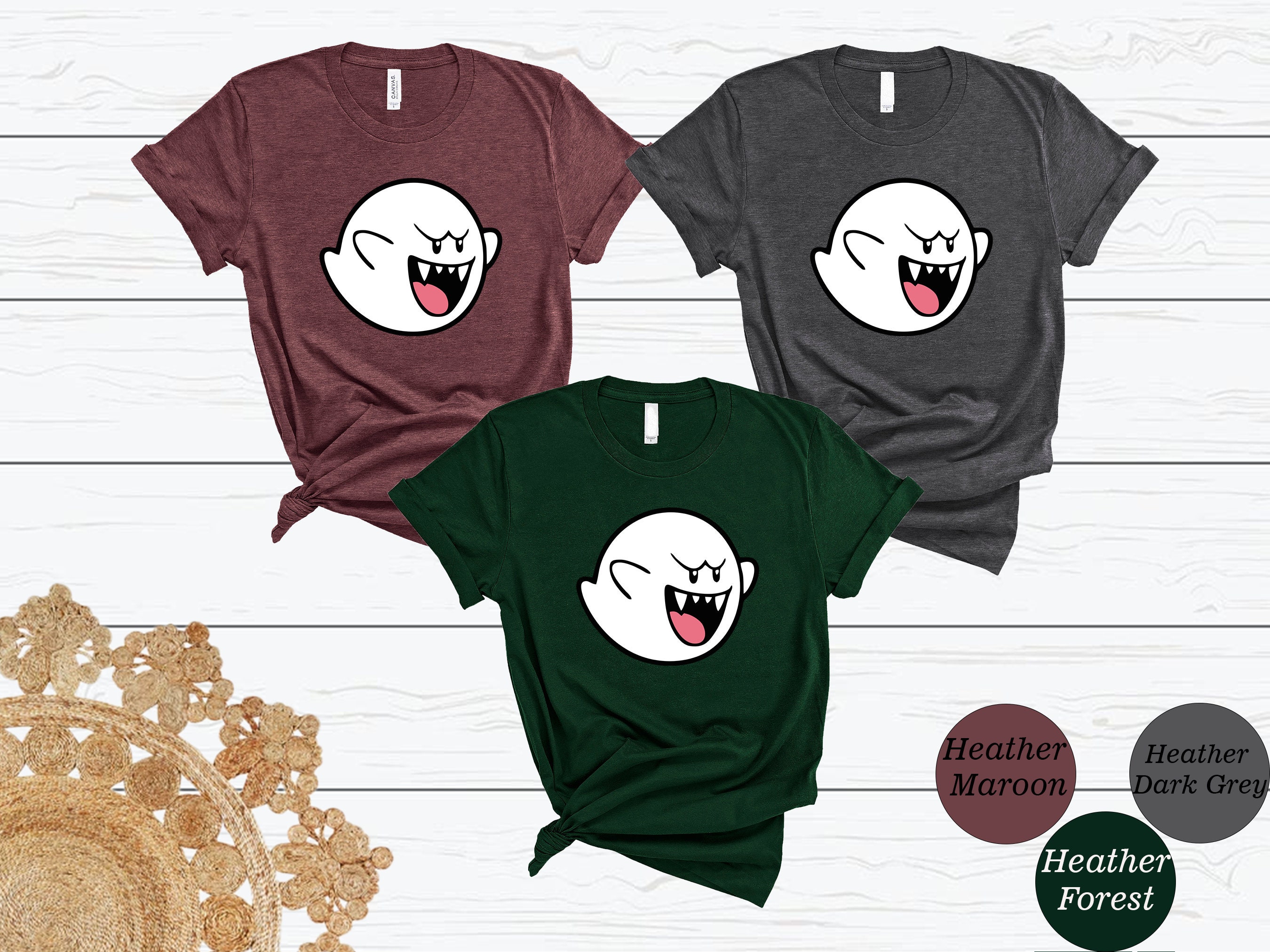 Mario Boo Shirt, Super Mario Boo Shirt, Super Mario Bros Shirt, Super ...