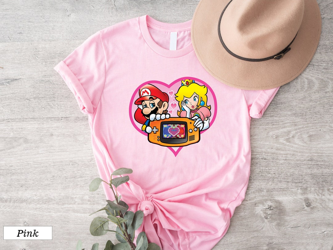 Mario and Princess Peach Shirt, Couple Shirt, Nintento World Shirt ...
