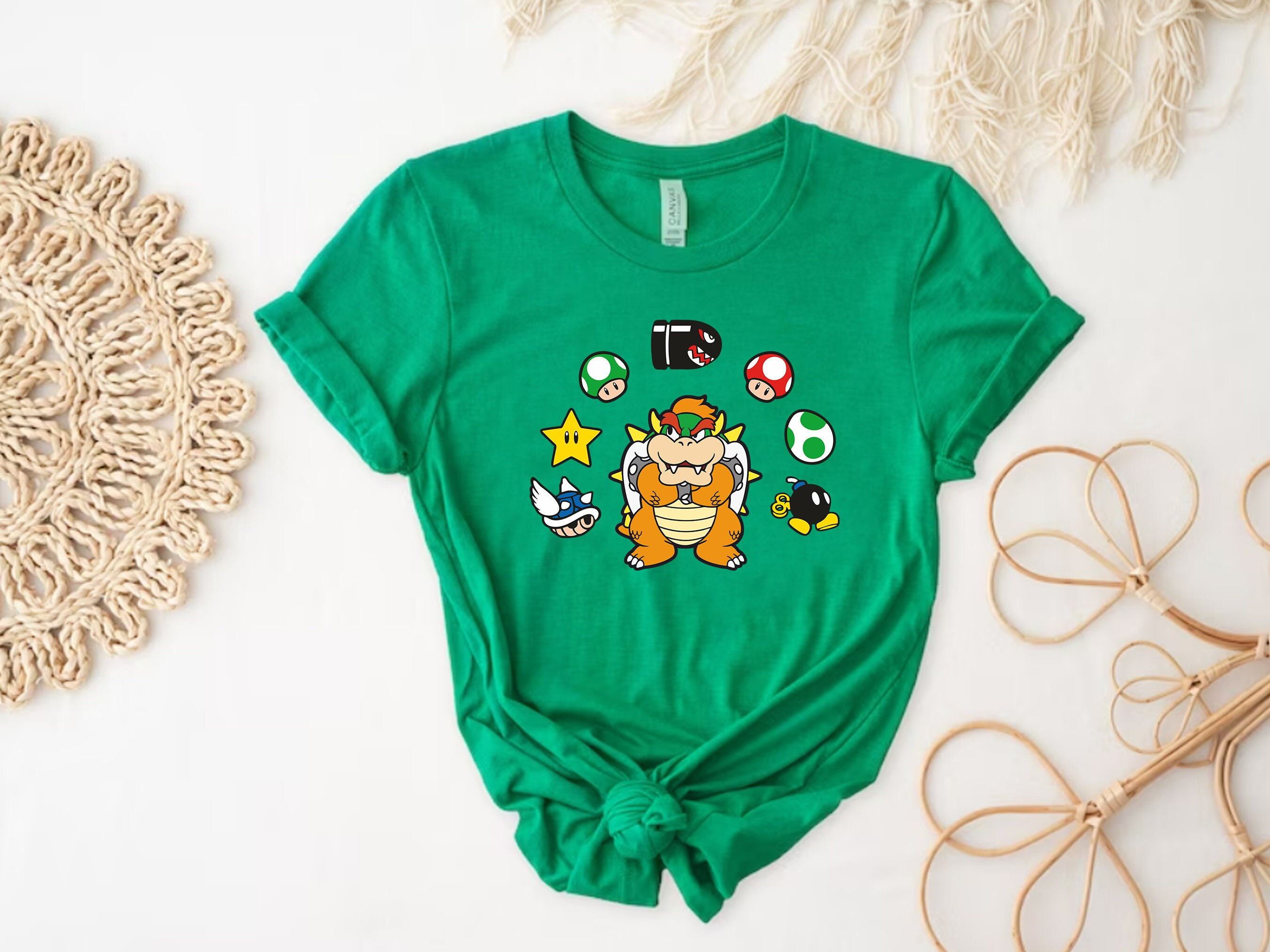 Super Mario Bowser Shirt, Bowser Shirt, Nintento World Shirt, Super ...