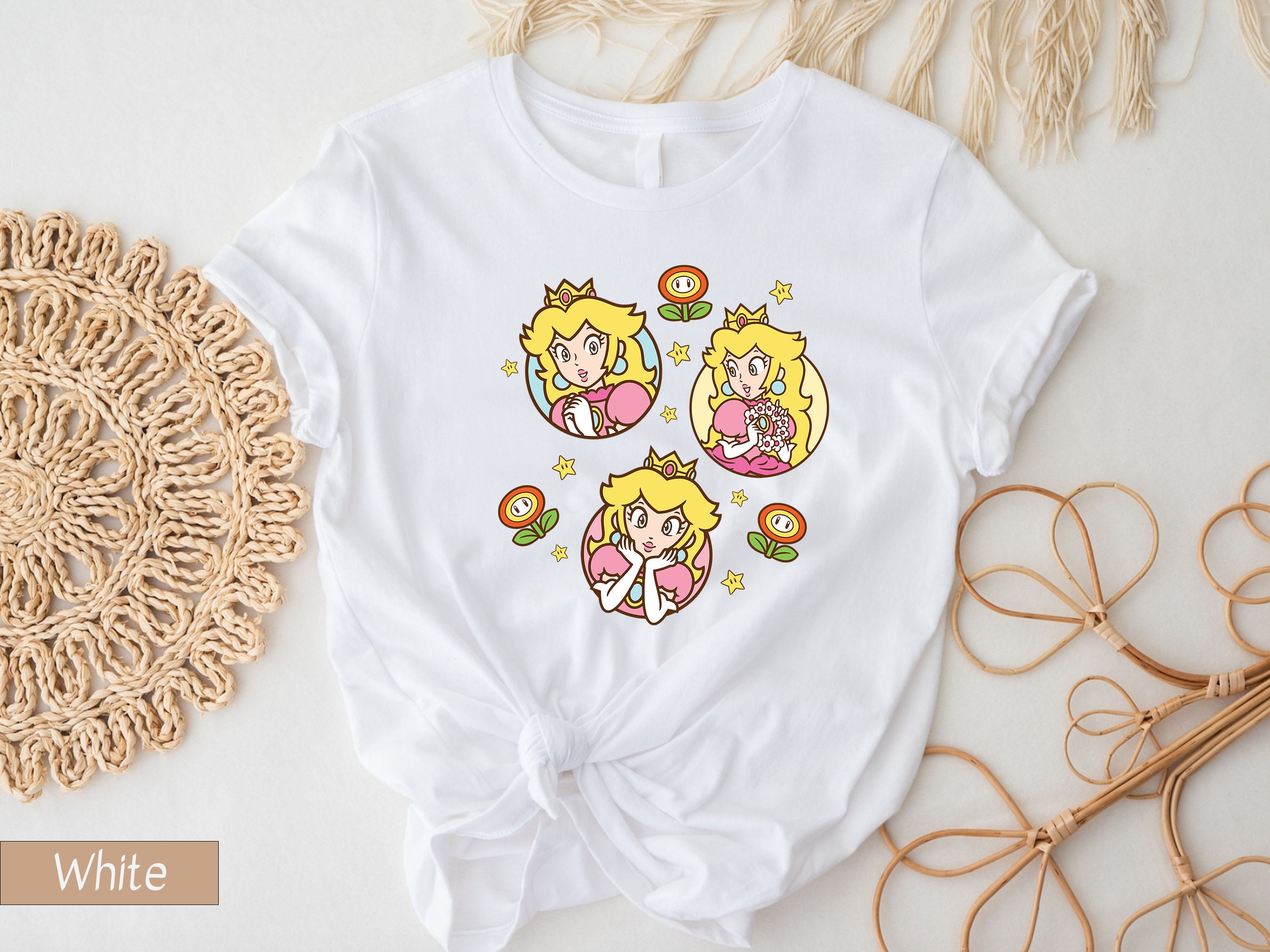 Princess Peach Shirt, Princess Peach Nintento World Shirt, Super Mario ...