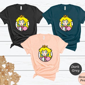 Princess Peach Shirt, Princess Peach Nintento World Shirt, Super Mario ...