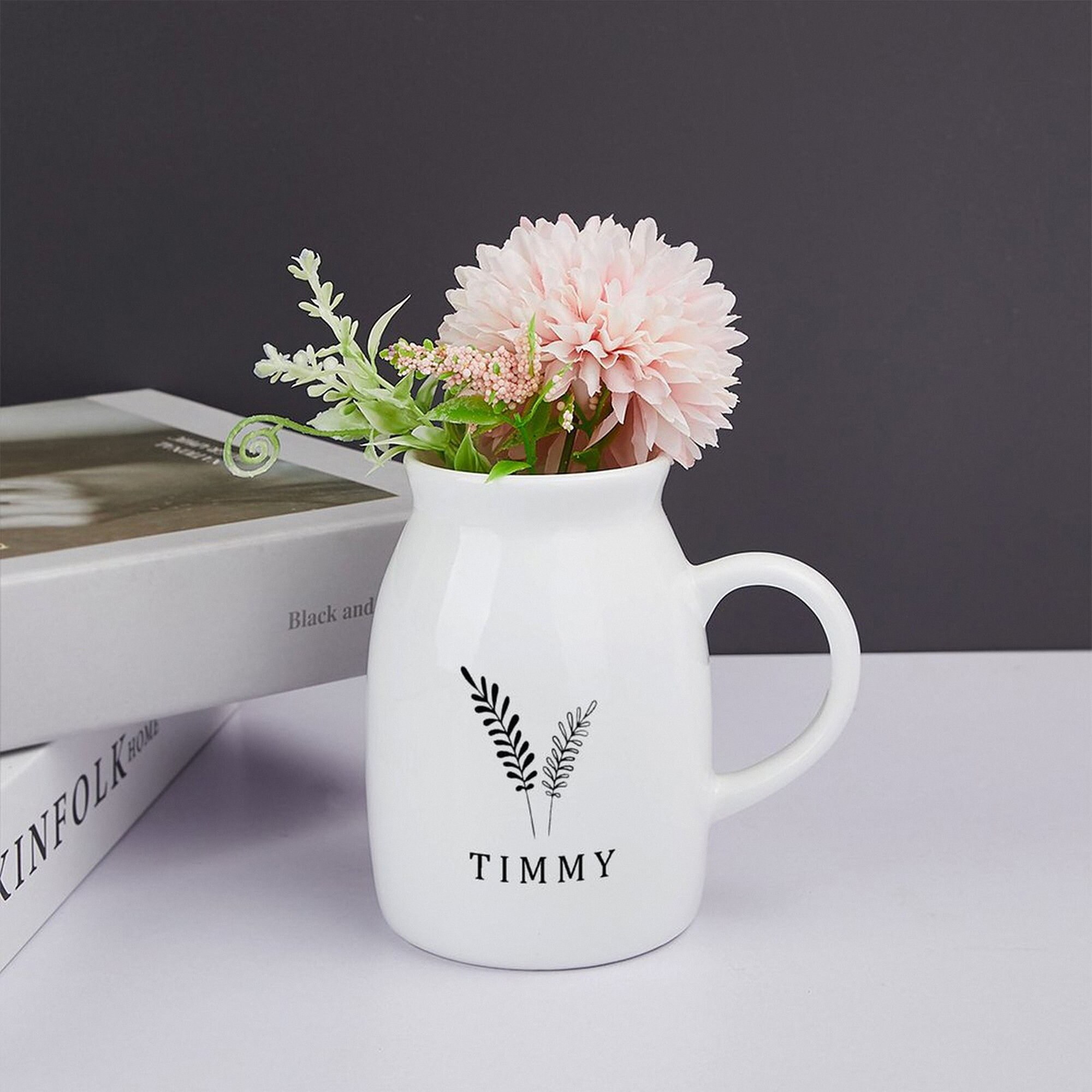 Personalized Vase, Custom Plant Pot With Name, Personalized Wedding ...