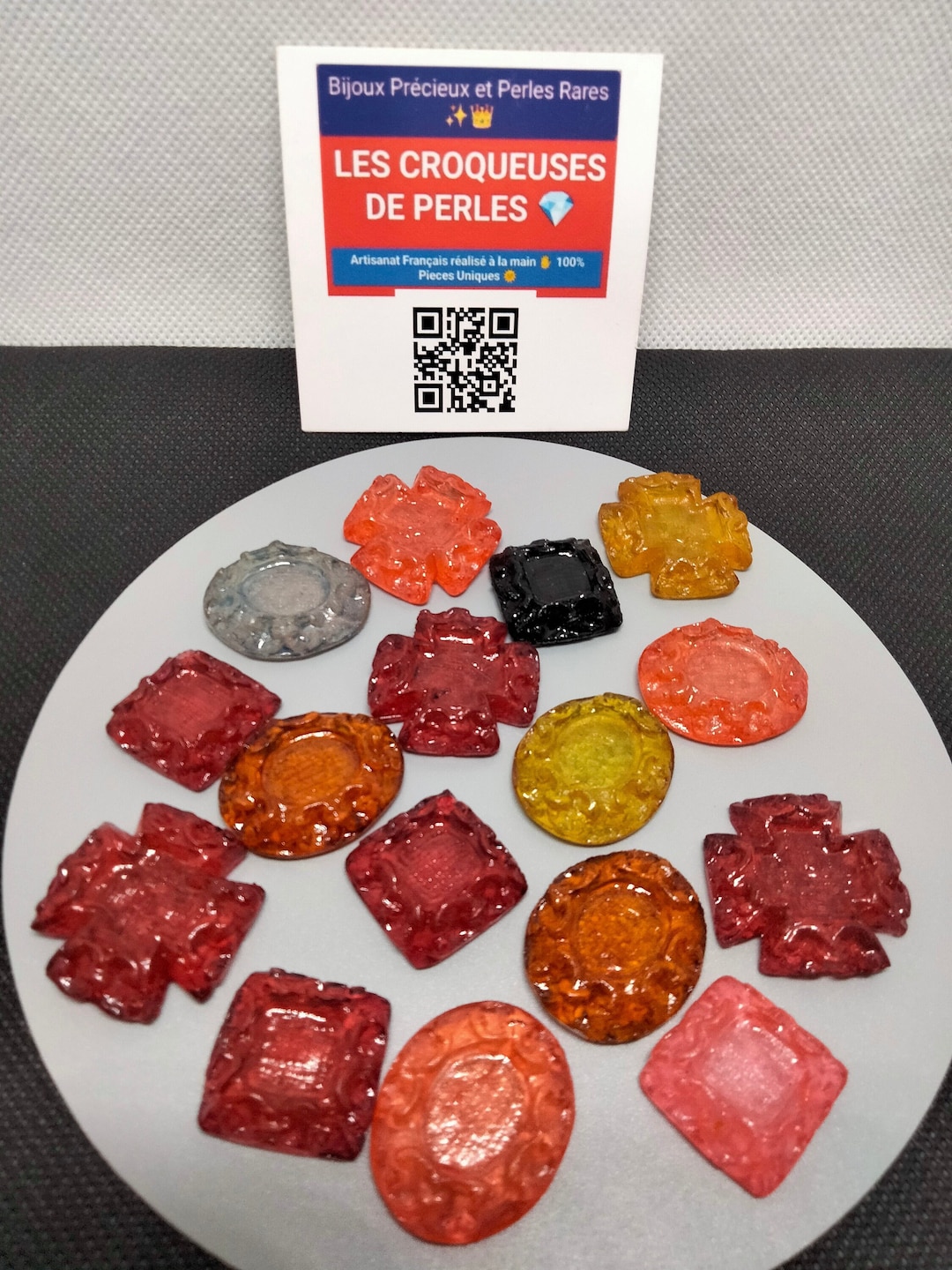 Set of Vintage Resin Shapes/bases - Etsy