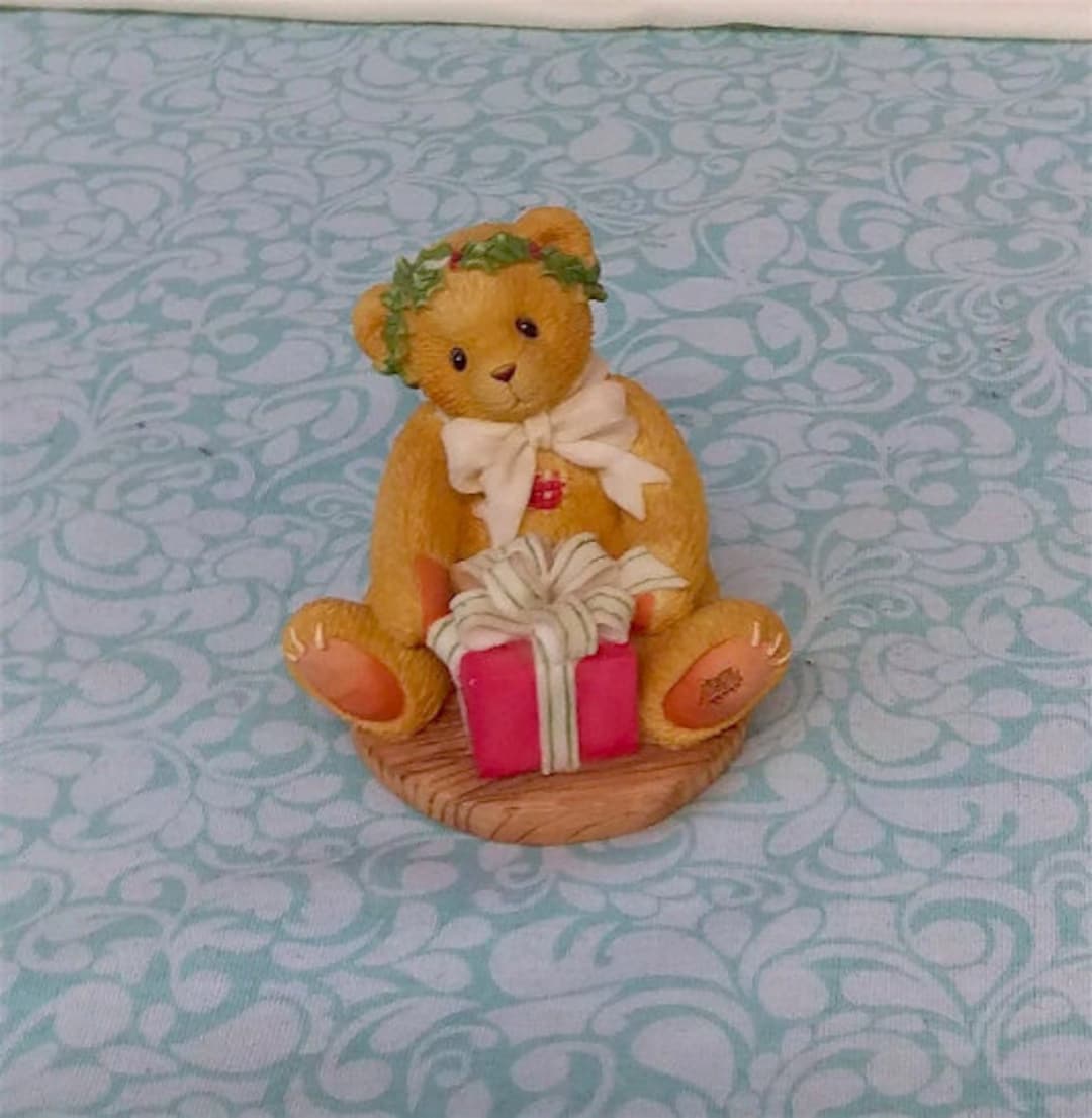 Cherished Teddies, Teddy Bear Ornament Deco Noel, Holiday Teddy Bear ...
