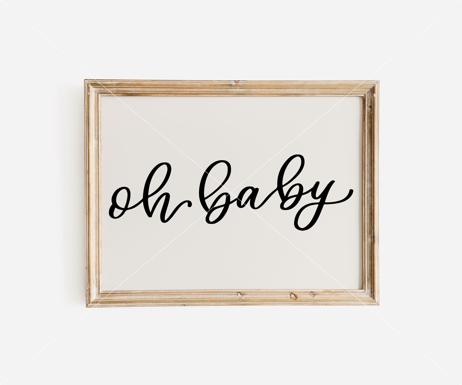 OH BABY Instant Download, Svg File, Cricut, Silhouette, Digital ...